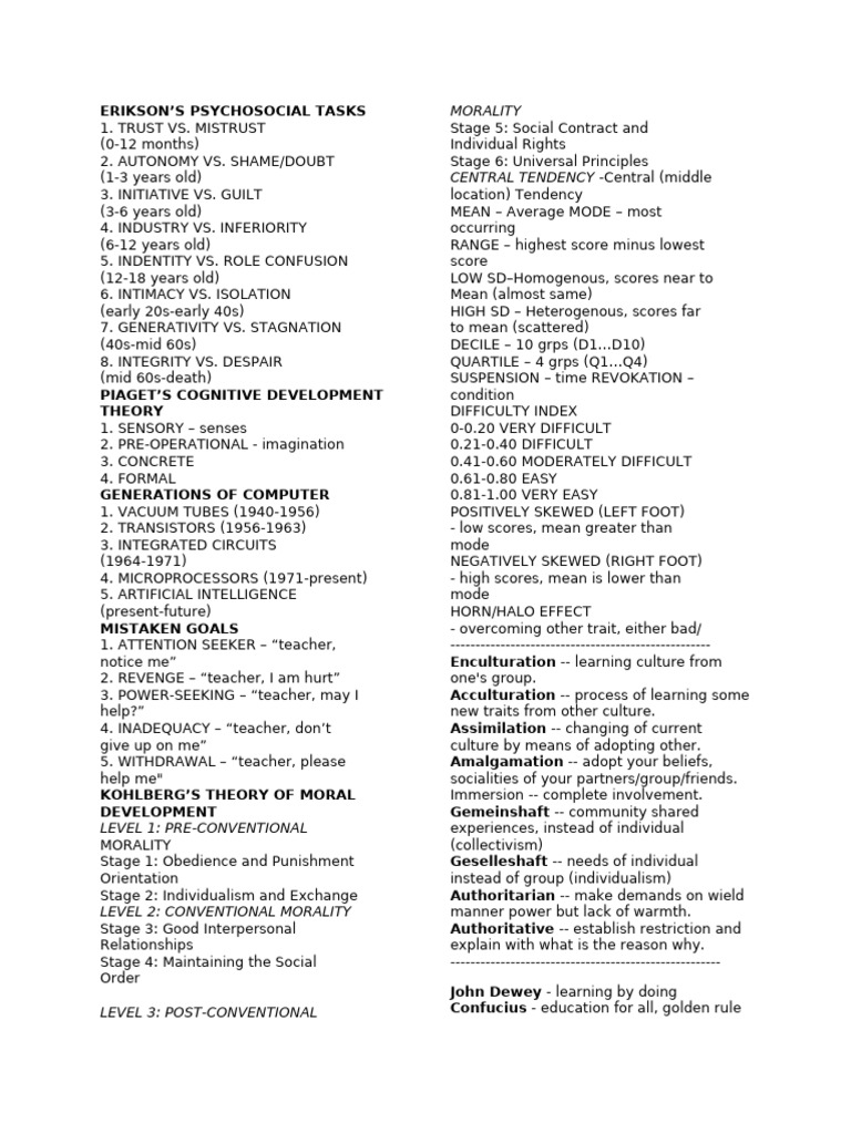 Reviewer Prof - Ed Maestro Loyaks | PDF | Learning | Psychological Theories