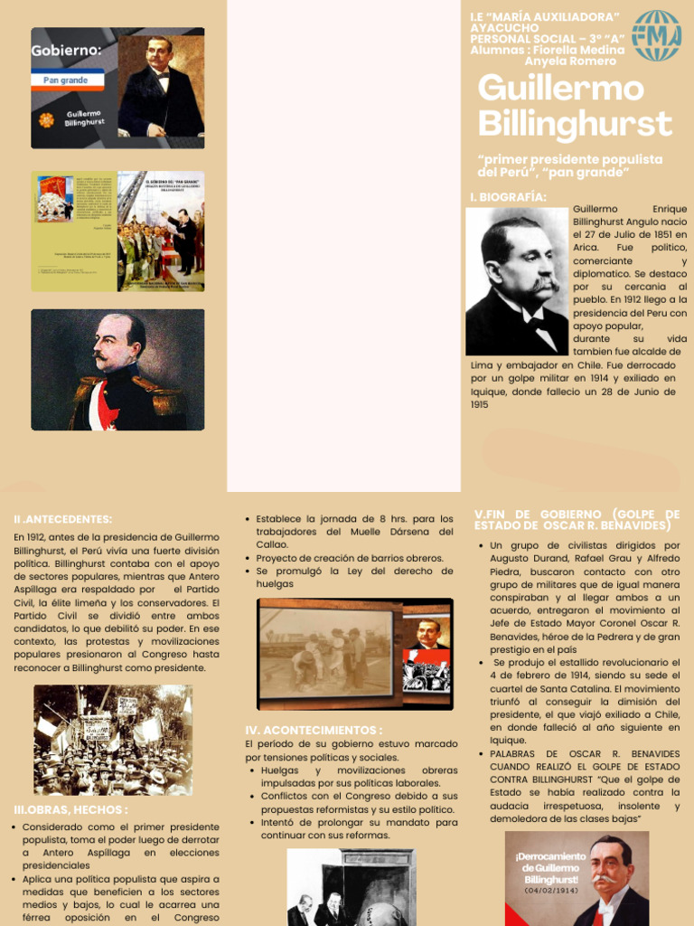 Guillermo Billinghurst | PDF | Gobierno