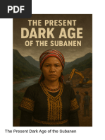 Subanen Culture and Challenges | PDF | Mindanao | Ethnicity