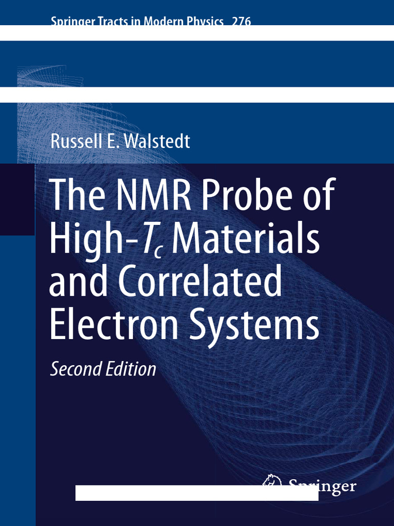 NMR in High-Tc Materials Analysis | PDF | Nuclear Magnetic Resonance ...