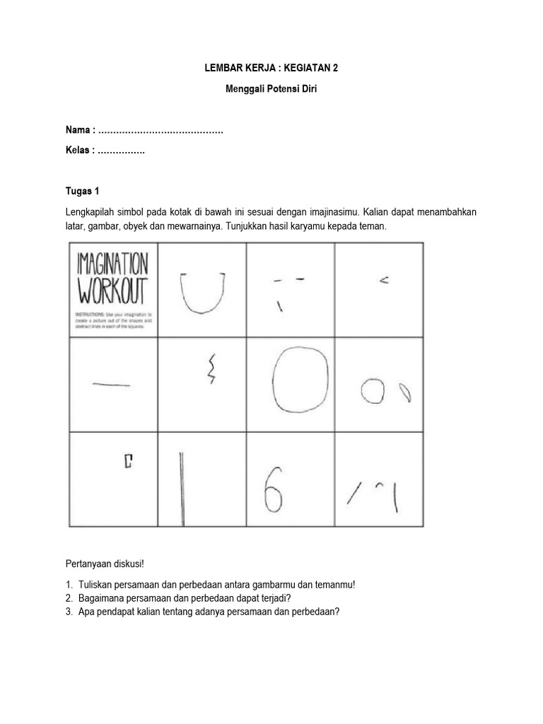 LK 2. Menggali Potensi Diri | PDF