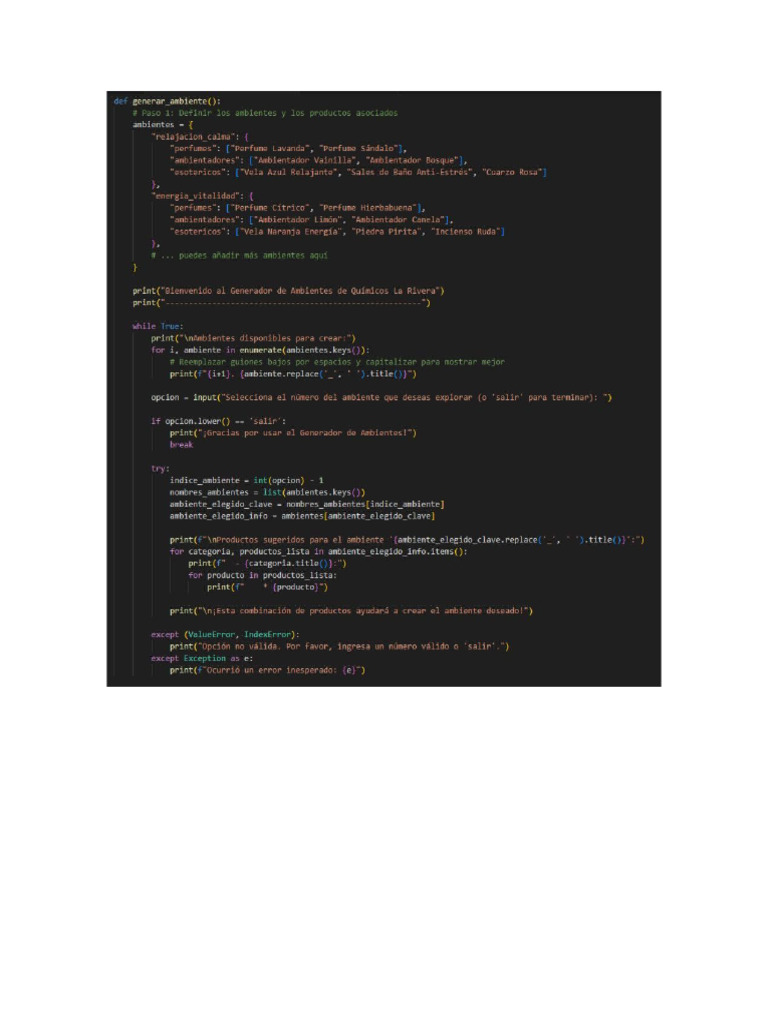 Quimicos La Rivera | PDF | Python (lenguaje de programación) | Informática