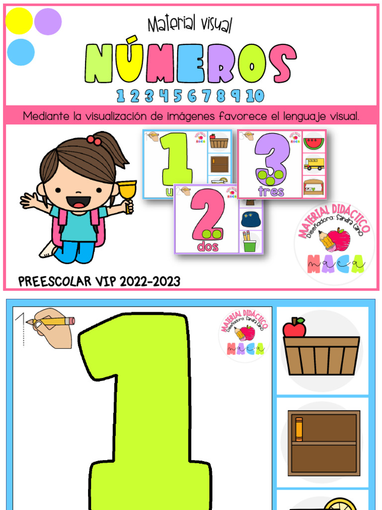 Material Visual para Preescolar MACA | PDF