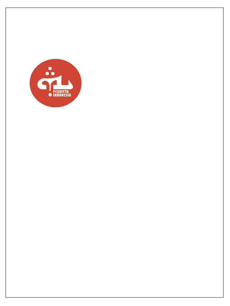 Injil Peshitta Aramaik-Indonesia - v1.1 - 12 APRIL 2025 - Font 11 ...