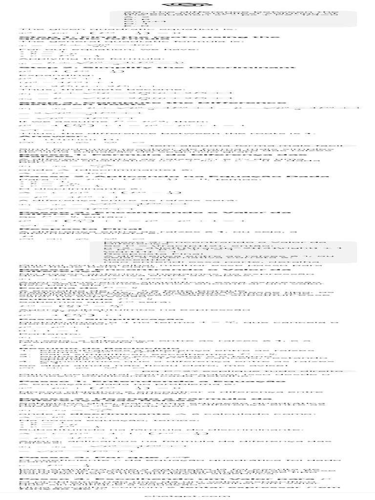 Quadratic Equation Solution | PDF