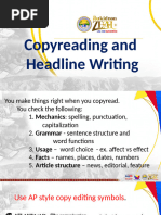 Headline Schedule/Unit Count: Capital Letters Figures/Punctuation | PDF
