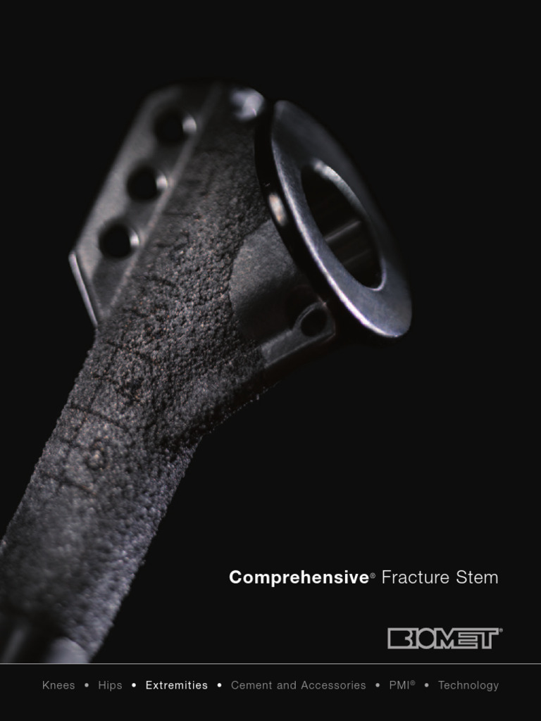 Comprehensive Fracture Stem Glamour Brochure | PDF | Shoulder ...