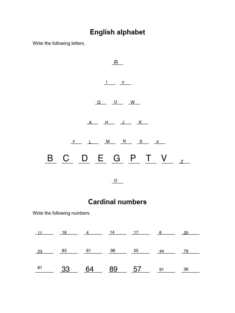 Unit 1 English Practice Danna Valentina Camacho Chávez | PDF | Collation | Orthography