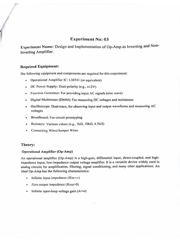 Experiment 3 (1) | PDF