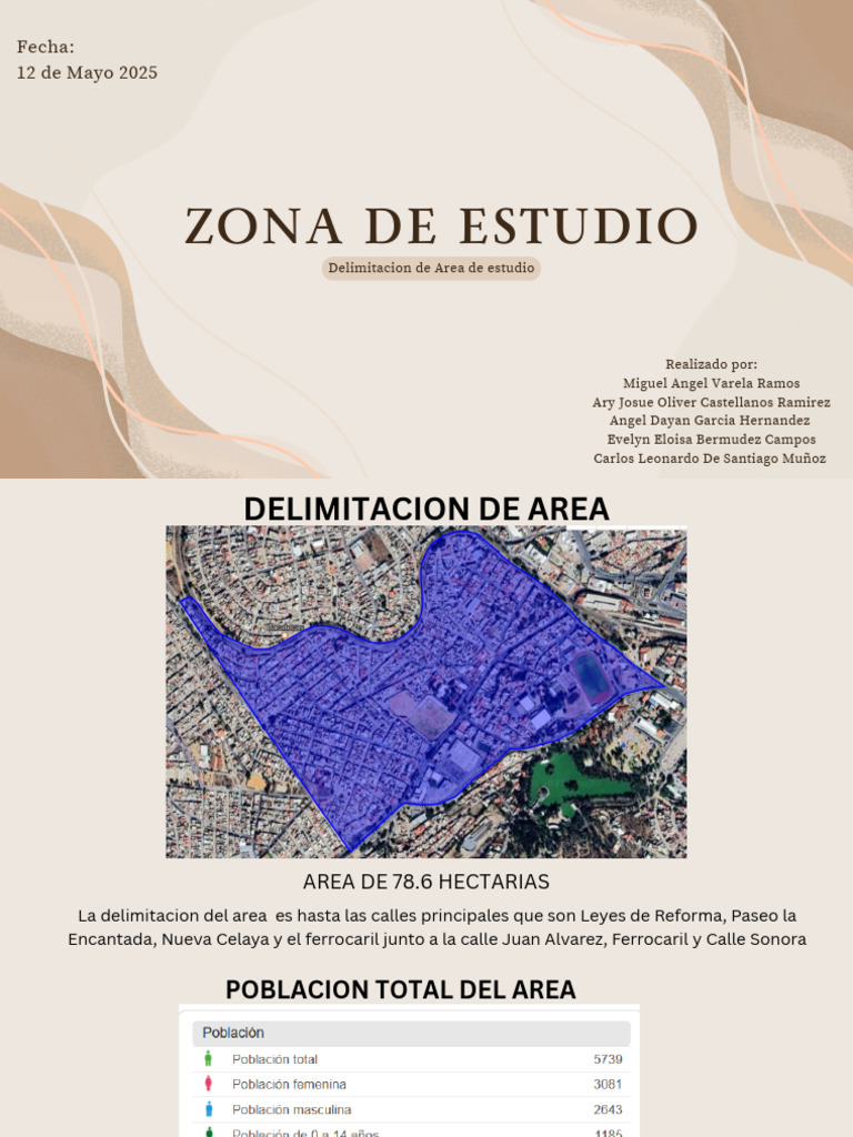 Area de 78.6 Hectarias | PDF