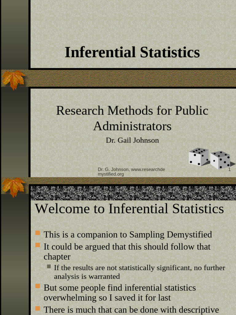 CH 15 Inferential Stats r1 | PDF | Statistics | Statistical Significance