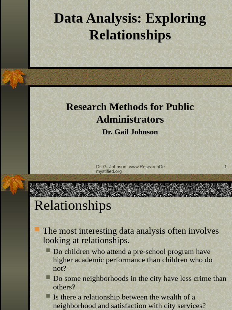 Analyzing Relationships in Data | PDF | Causality | Climate Change