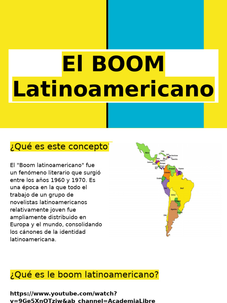 El BOOM Latinoamericano | PDF