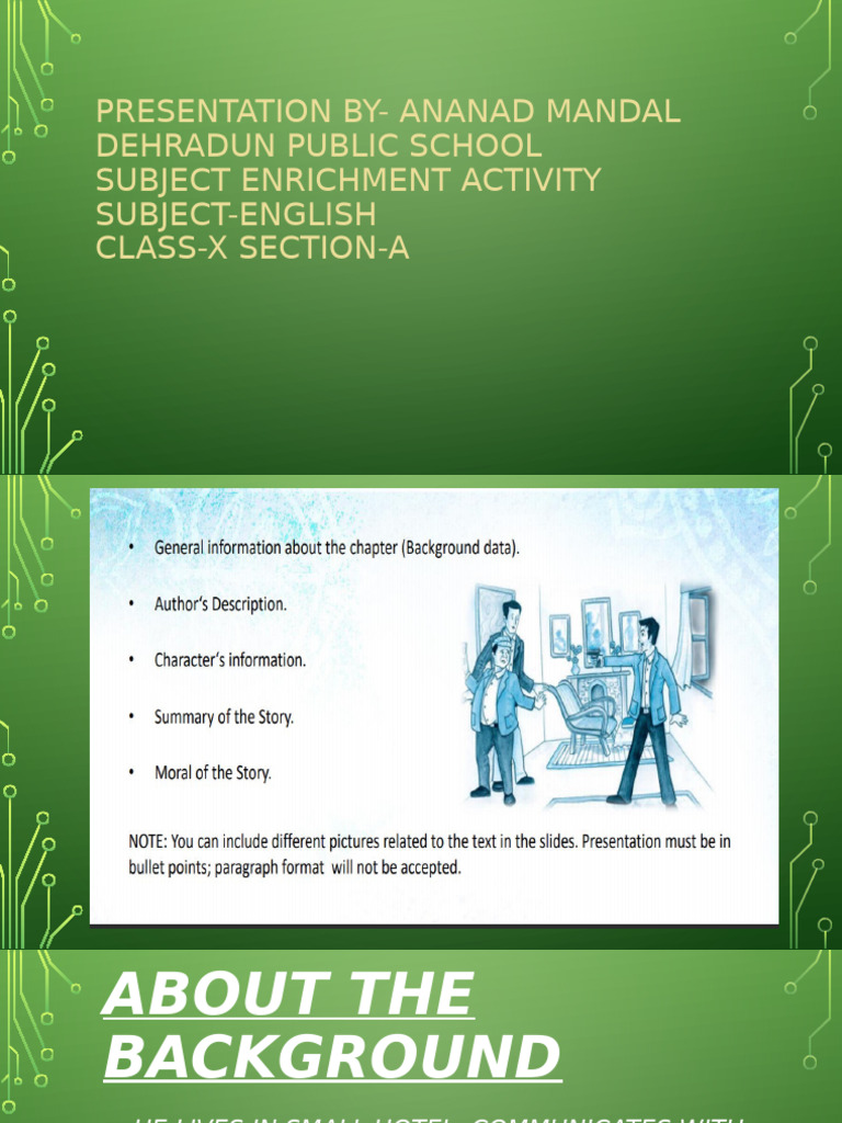 Presentation by- Ankit Kumar Kamat | PDF