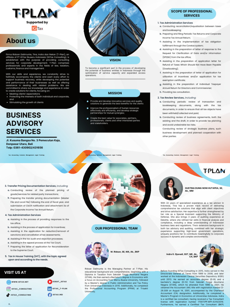 T-Plan Brosur - Layout 2-1 | PDF | Taxes | Economies