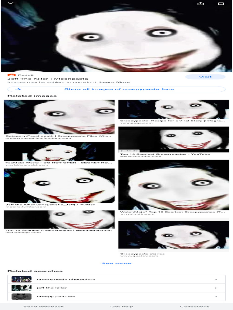 Creepy Pasta Face - Google Search | PDF