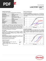 LOCTITE 243 Technical Data Sheet | PDF | Nut (Hardware) | Viscosity
