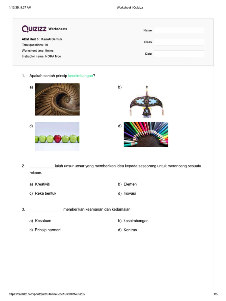 Latihan Abm | PDF