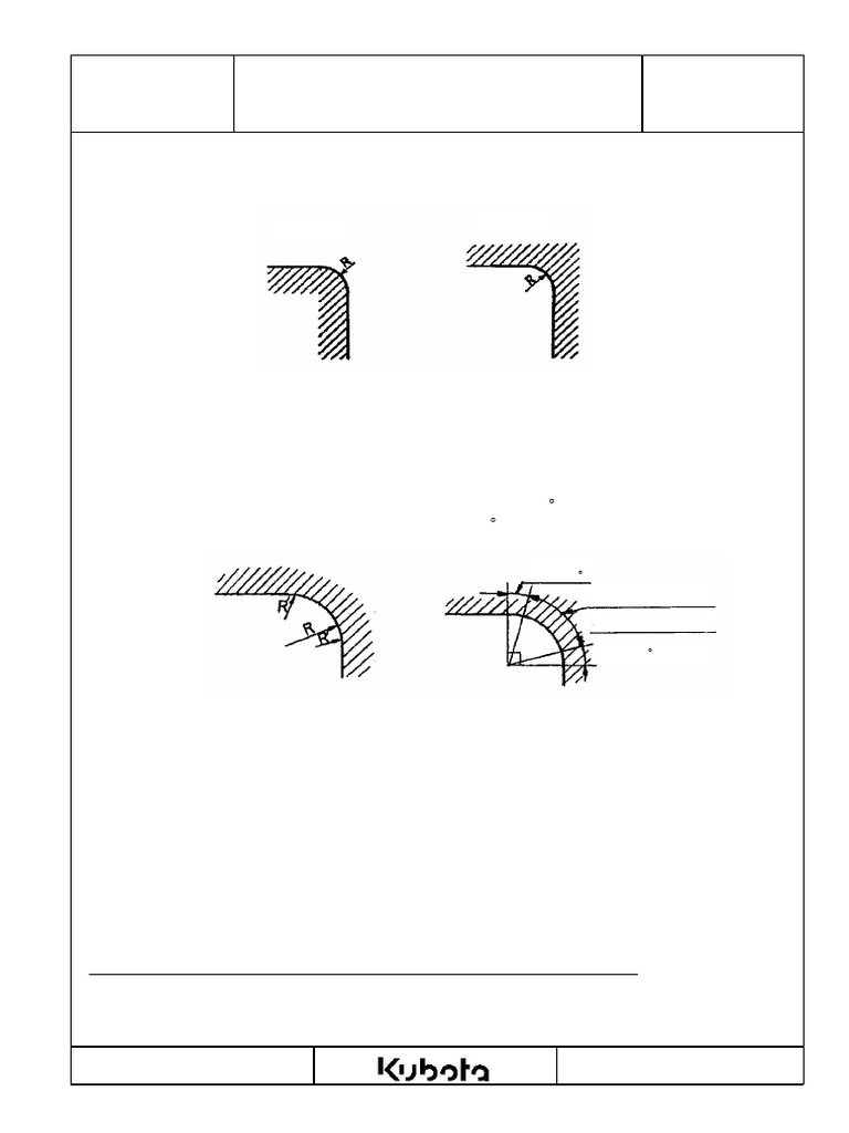 Standard Dimensions for Machined Radii | PDF | Engineering Tolerance ...