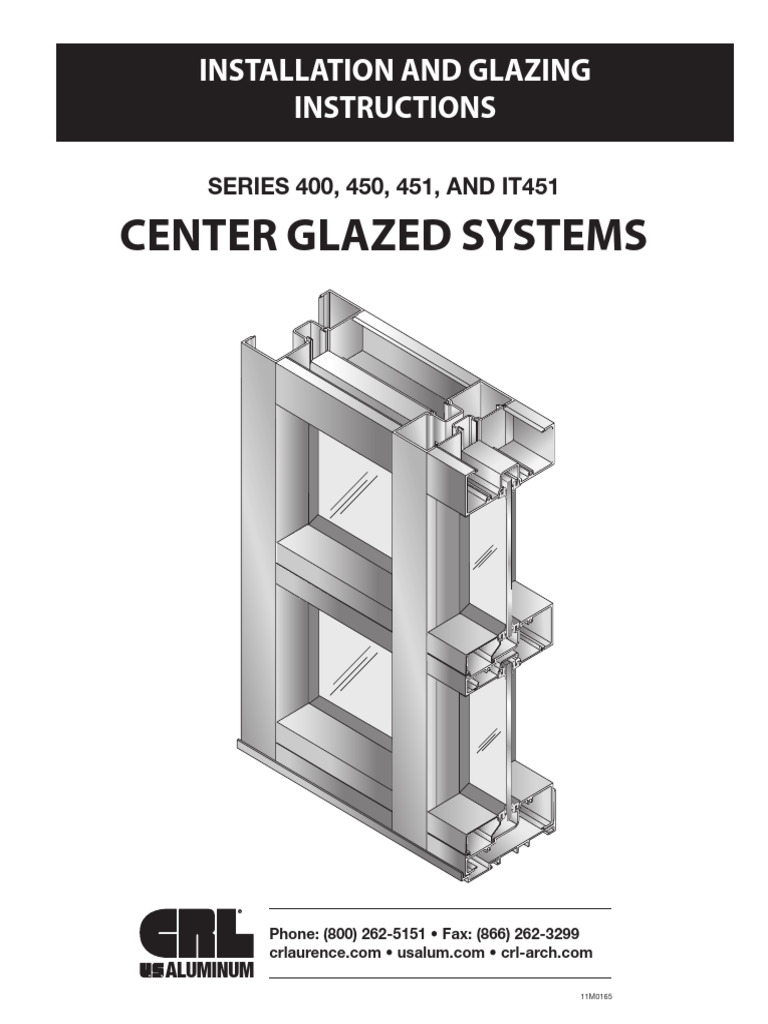 CRL Storefront Installation | PDF | Silicone | Drill