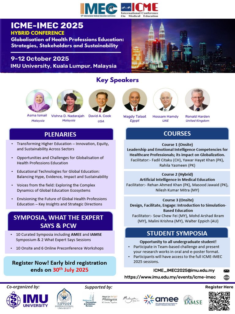 ICME-IMEC 2025 Updated Flyer V2 | PDF