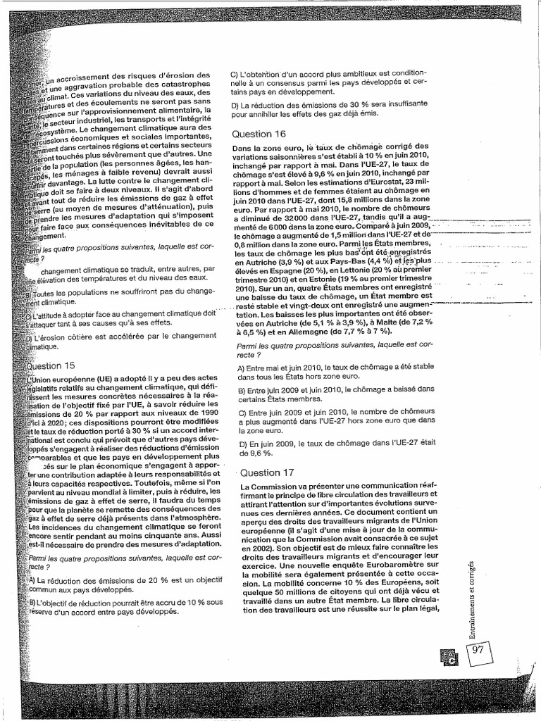 Test Book in French Part 2 | PDF