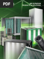 Megalam Prosafe HEPA/ULPA Filters | PDF | Chemical Substances | Chemistry