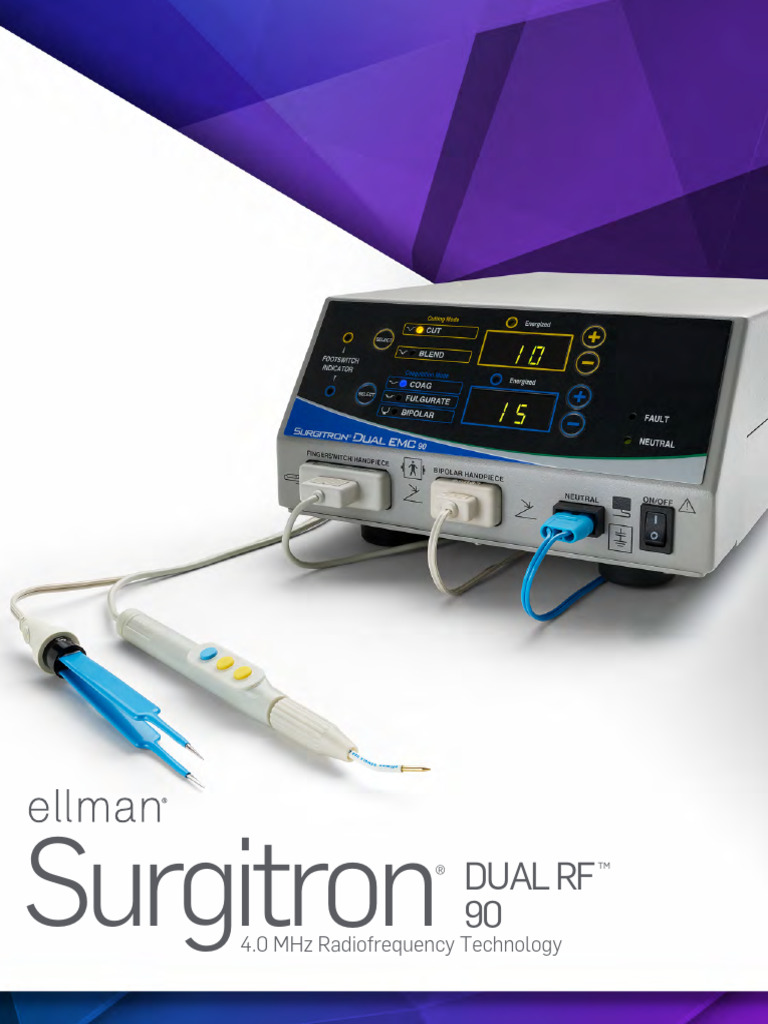 Ellman Surgitron Dual RF 90 Overview | PDF