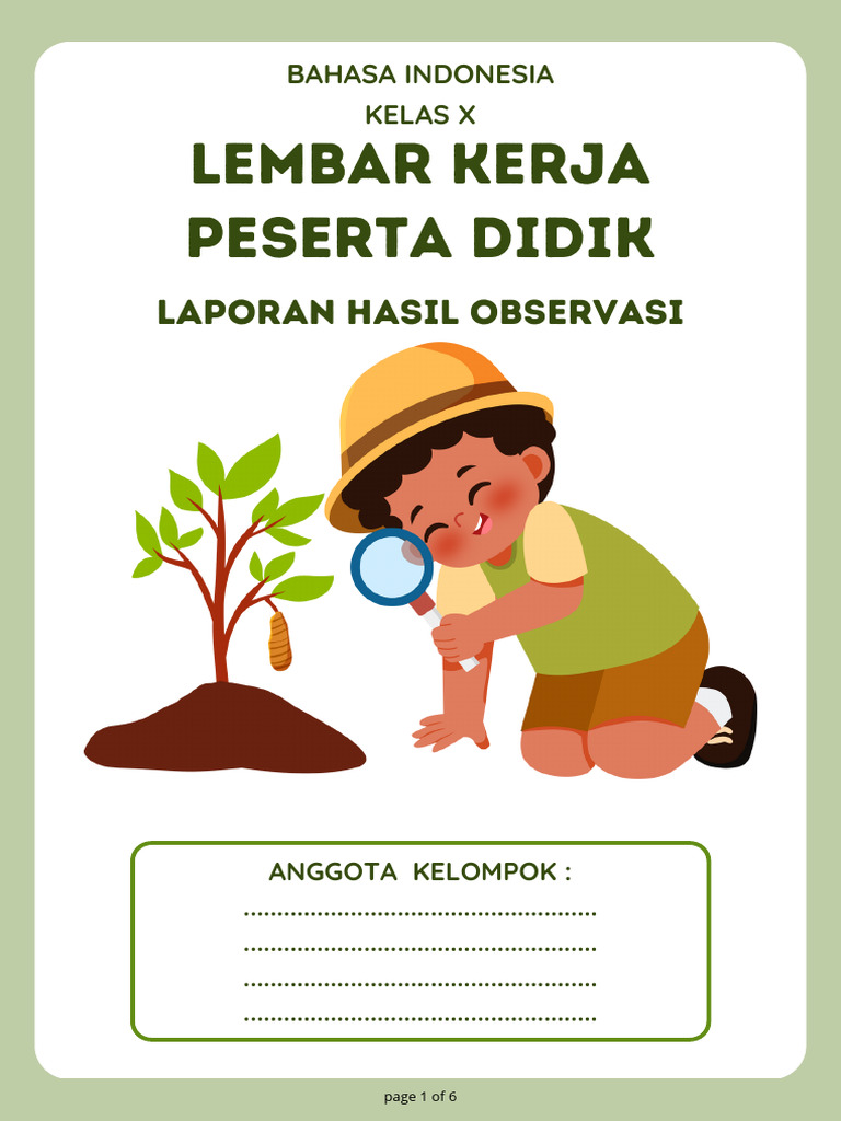 Lkpd Struktur Lho | PDF
