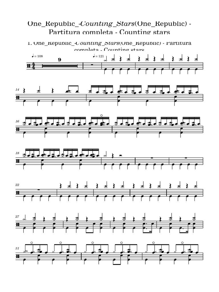 10 Batteriq One - Republic - Counting - Stars - (One - Republic ...