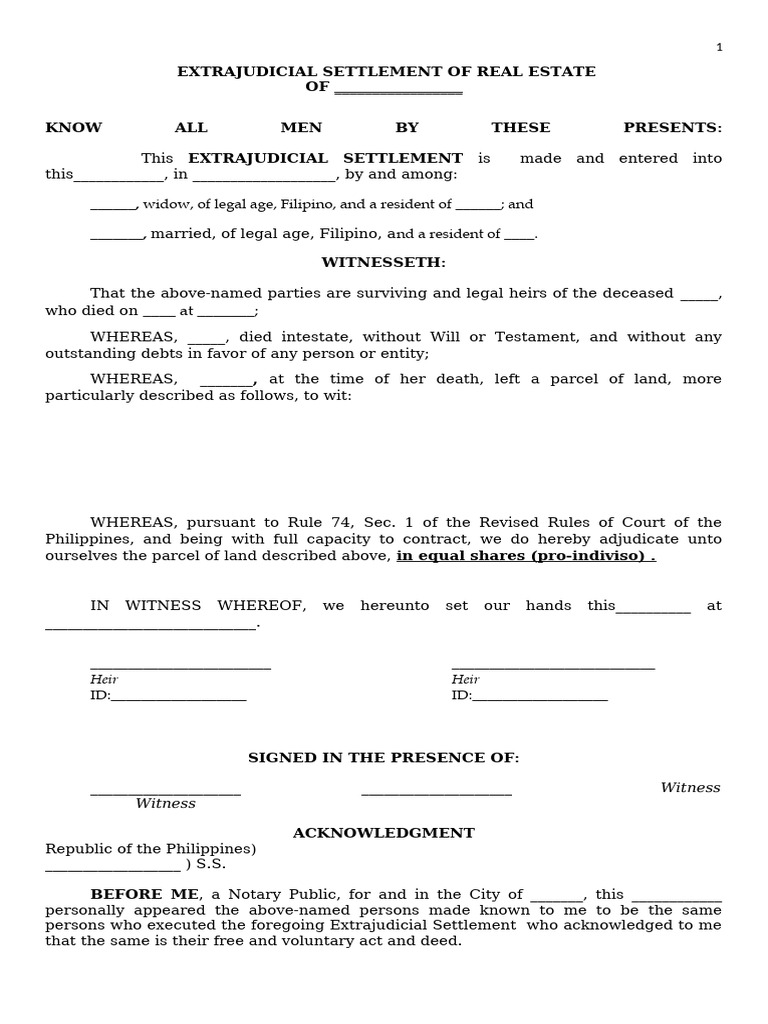 Format_EJS | PDF | Inheritance | Kinship And Descent