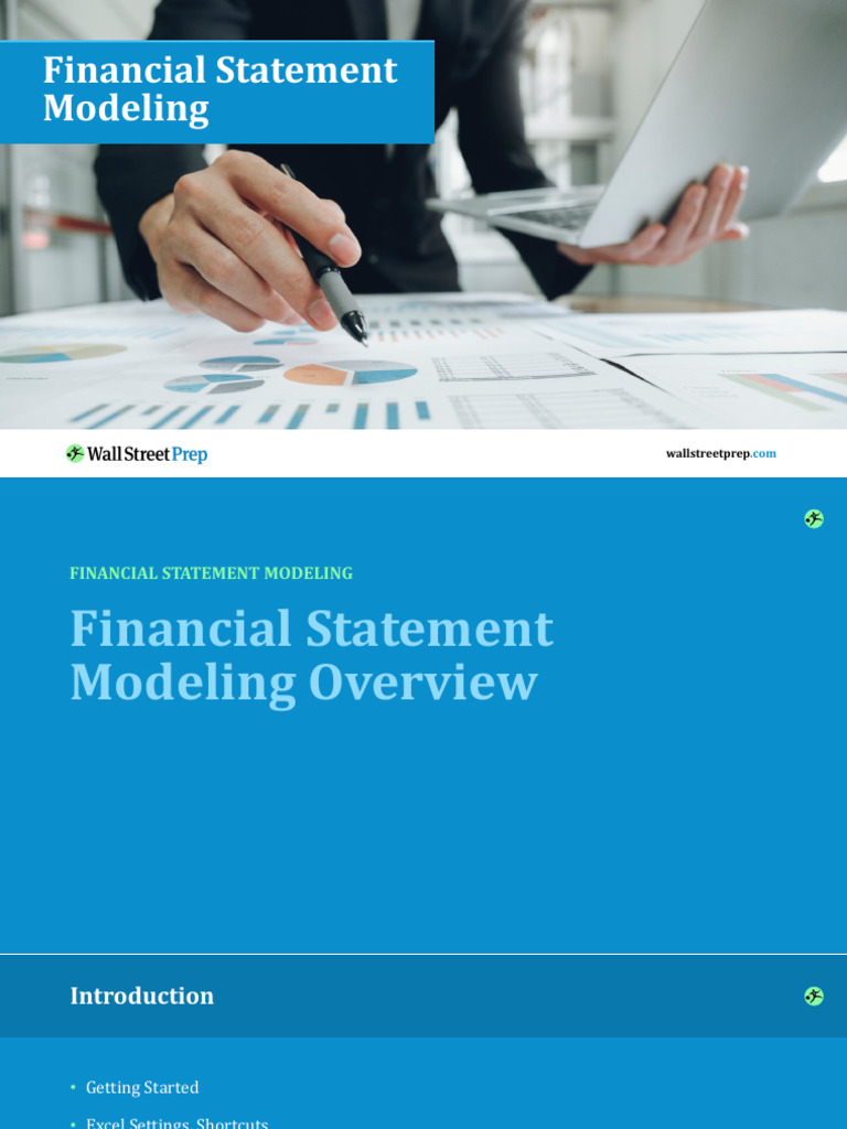 Financial Statement Modeling Course Manual 6819caa4644c0 | PDF ...