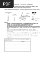 Disappearing Cross Temperature | PDF | Chemical Reactions | Temperature
