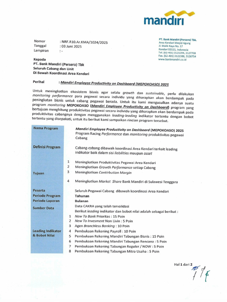 Program Mepokoaso | PDF