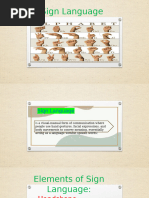 FSL Training for Inclusive Education | PDF | Sign Language | Hand