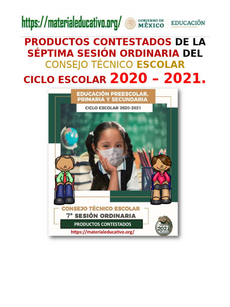 Productos 7 cte | PDF | Evaluación | Las emociones