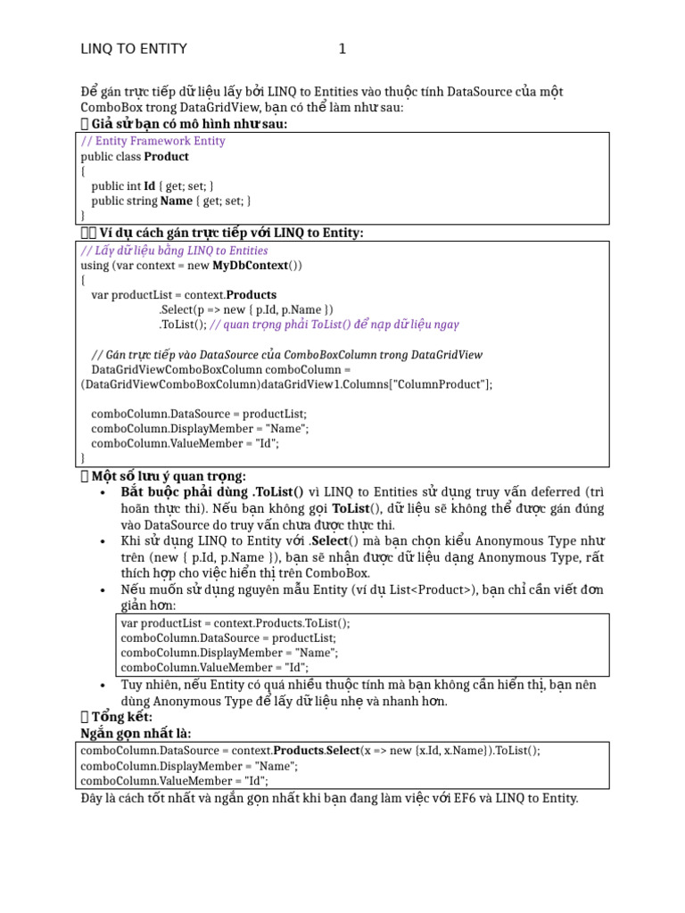 Datasource Combobox | PDF