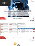 Panduan Supplier - Smart GEP - Selection (End Scope) | PDF