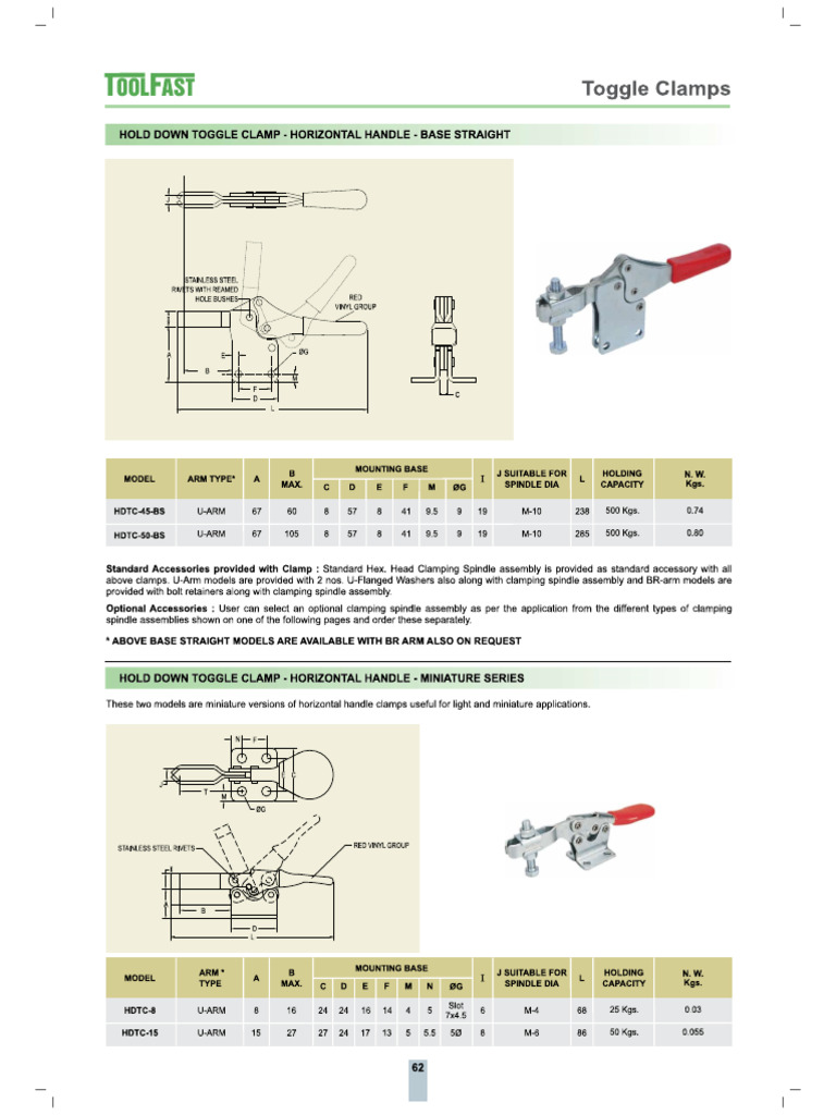 Toggle Clamps | PDF