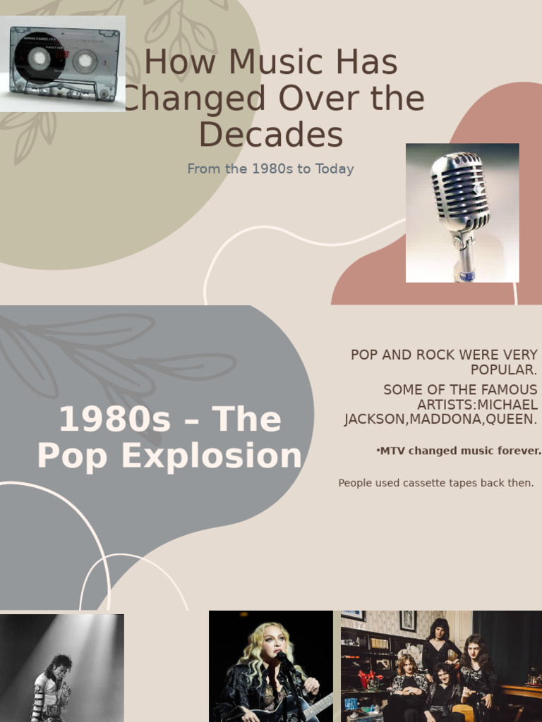 Evolution of Music by Decade | PDF