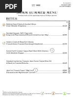Landmark Somm Brunch Menu | PDF | Sauce | Salad