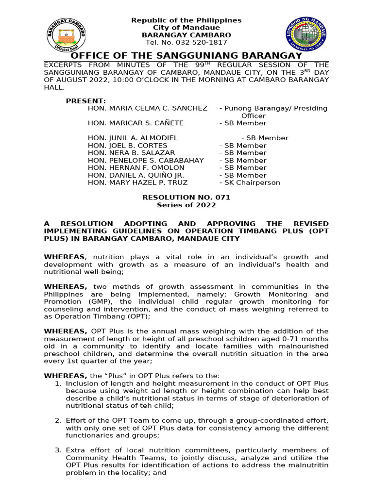 2022-071 Adopting NNC Res. No. 2 s.2012 | PDF