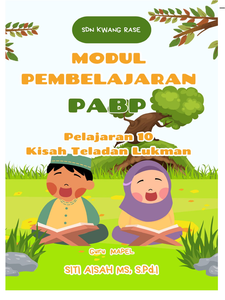Pelajaran 10 Kisah Teladan Luqman | PDF