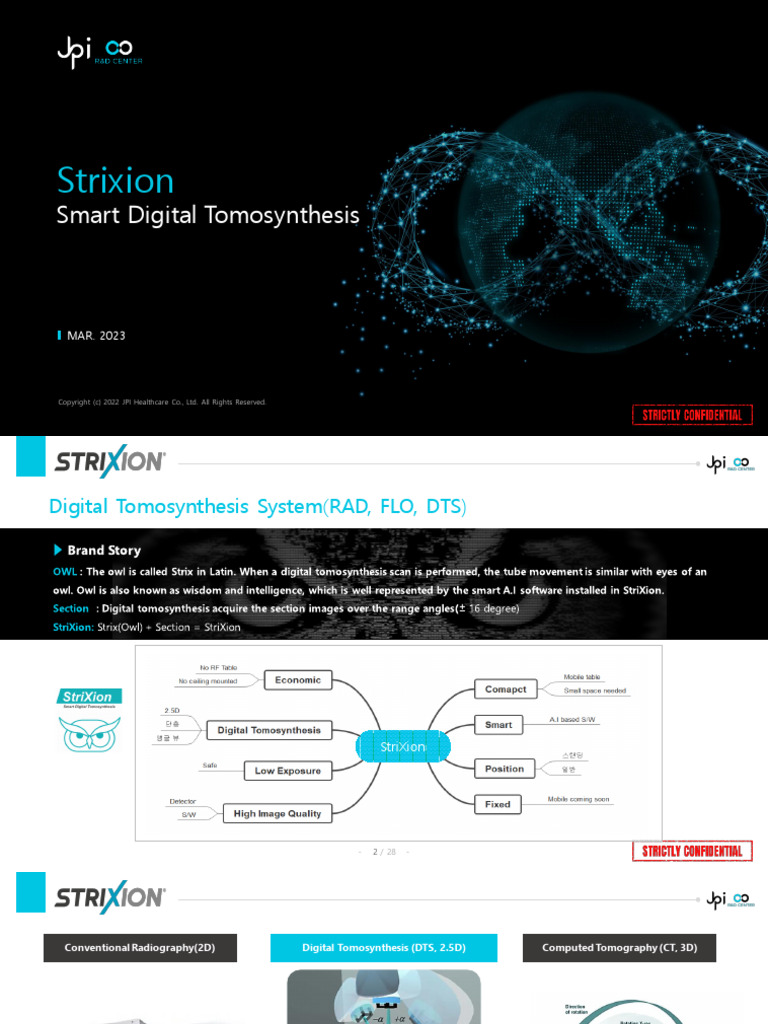 StriXion: Advanced Digital Tomosynthesis | PDF | Medical Imaging ...