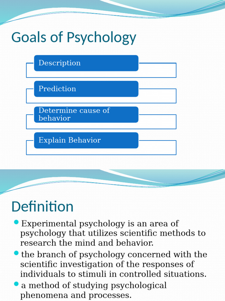 Introduction To Experimental Psychology Lecture | PDF | Psychology ...
