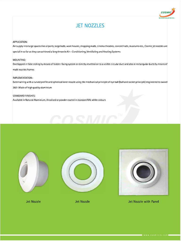 Jet Nozzle 1 | PDF