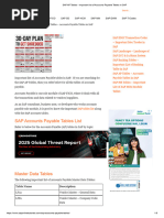 SAP TCode Table Identification Guide | PDF | Computers