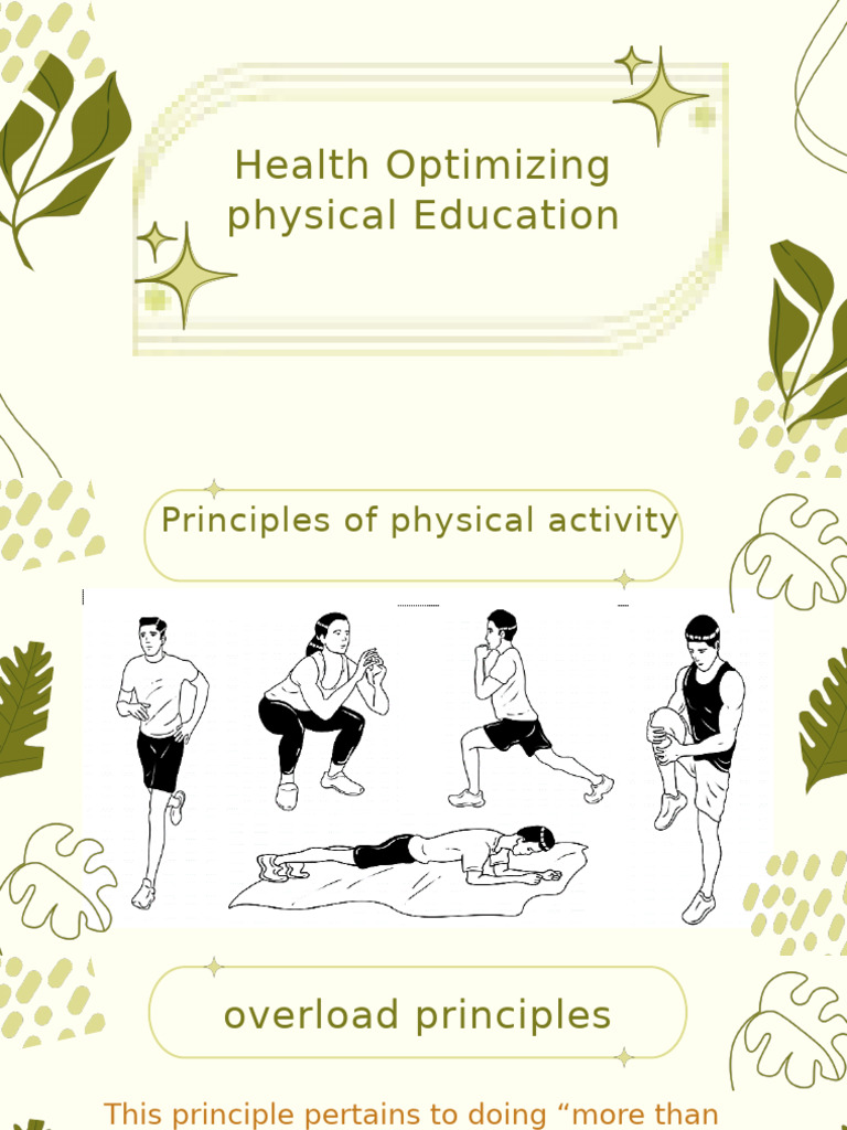 Health Optimizing Physical Education | PDF | Strength Training ...