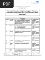 Maternity Triage BSOTS Clinical Guideline TACS Aug 2024 | PDF ...