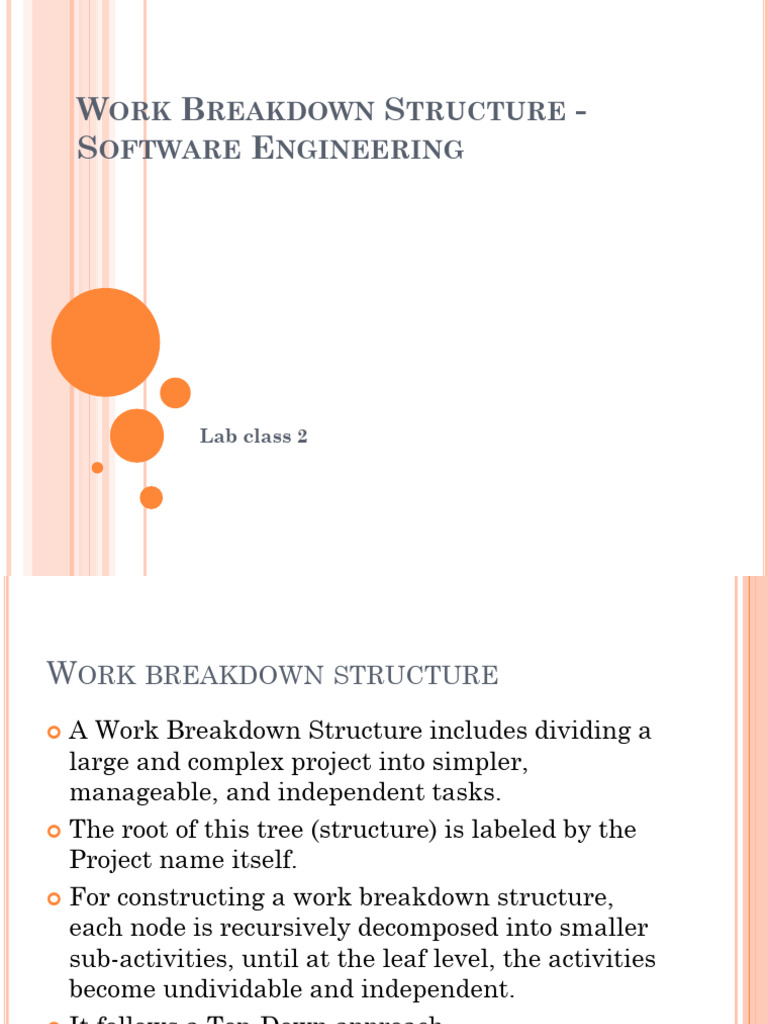 Work Breakdown Structure - Exercise2 | PDF